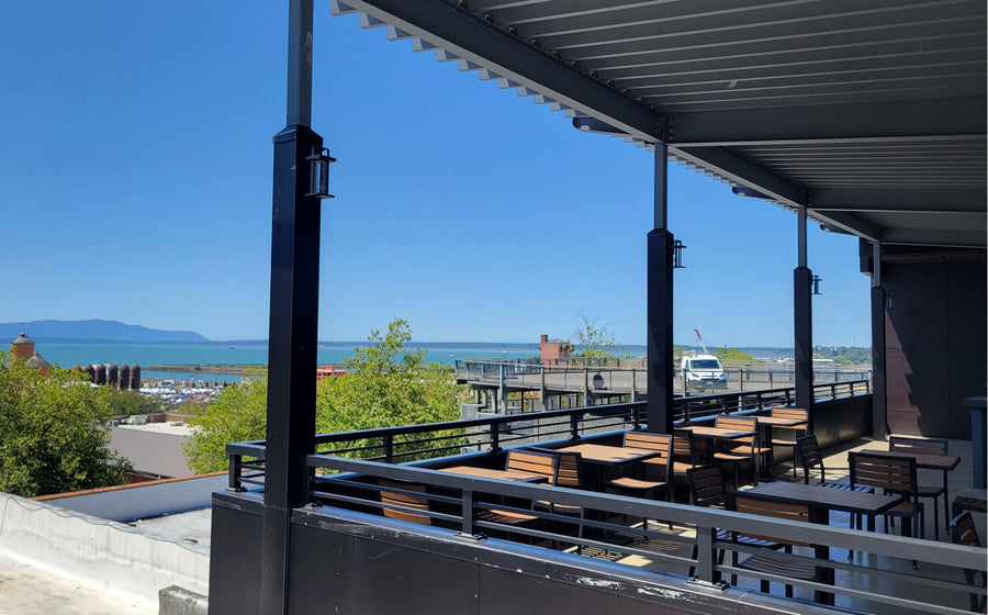 Rooftop Bar & Menu – Chuckanut Bay Distillery